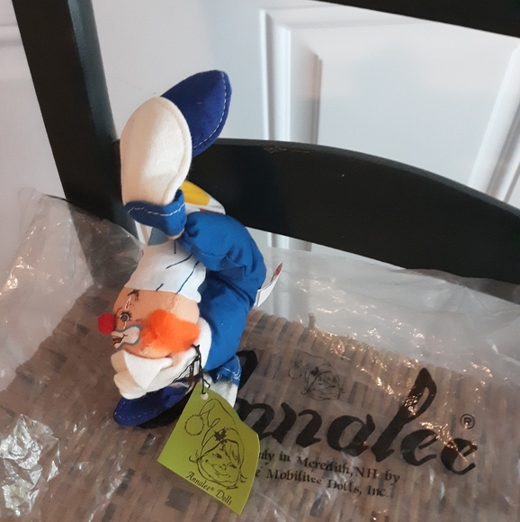 Annalee | Toys | 969 Annalee Doll Rare Clown Doing Handstand Bag And ...